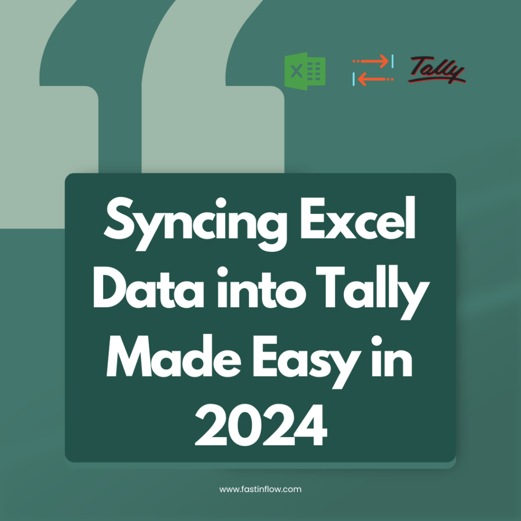 5 ways to import data from Excel to Tally - Excel To Tally